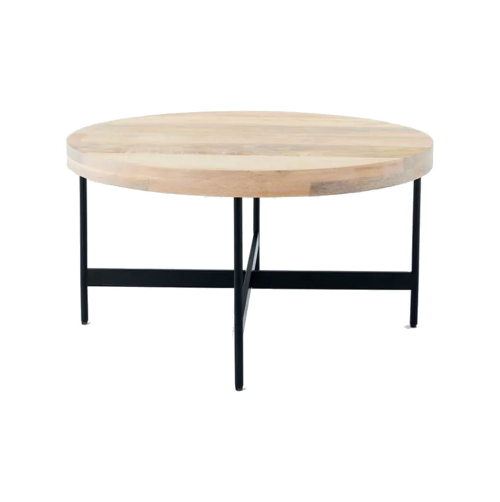 Villa Park Round Wooden Coffee Table – Threshold™ designed with Studio ...