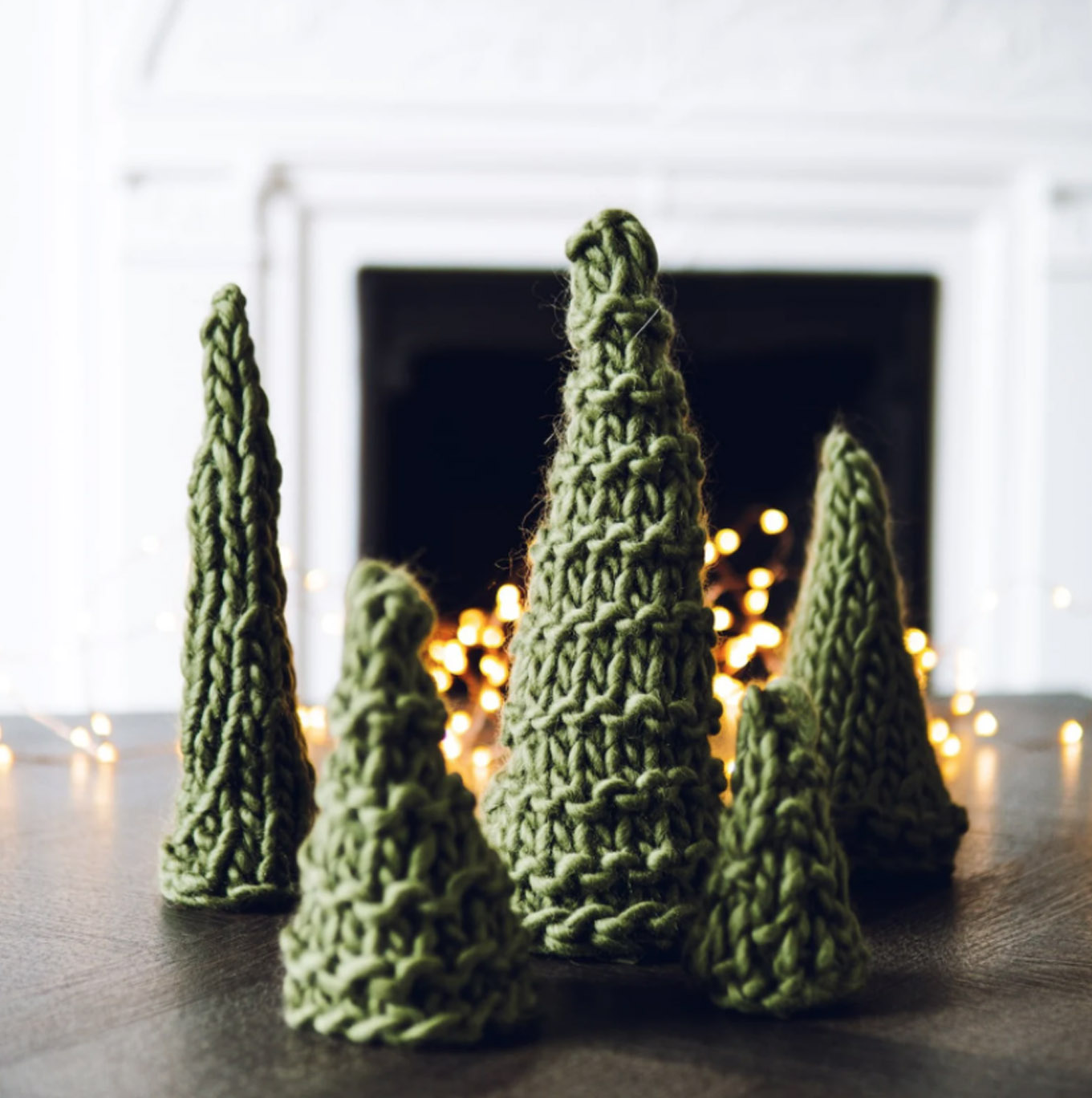 Super Chunky Christmas Trees | Dwelling Envy Interiors