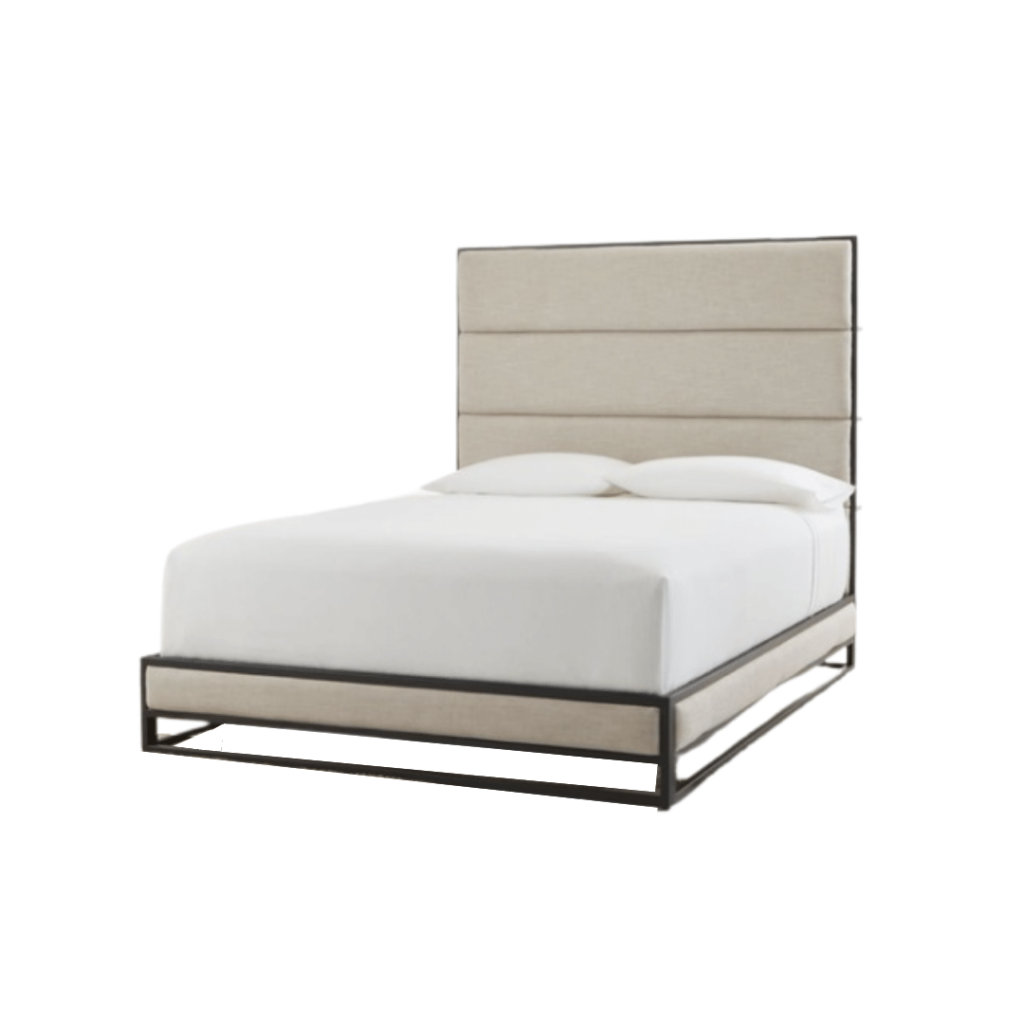Oxford Ivory Upholstered Bed _ Crate & Barre | Dwelling Envy Interiors