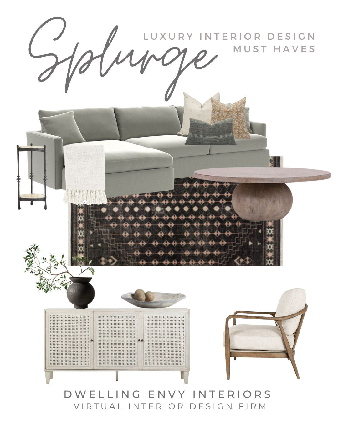 Curated Design Shoppable Boards | Dwelling Envy Interiors
